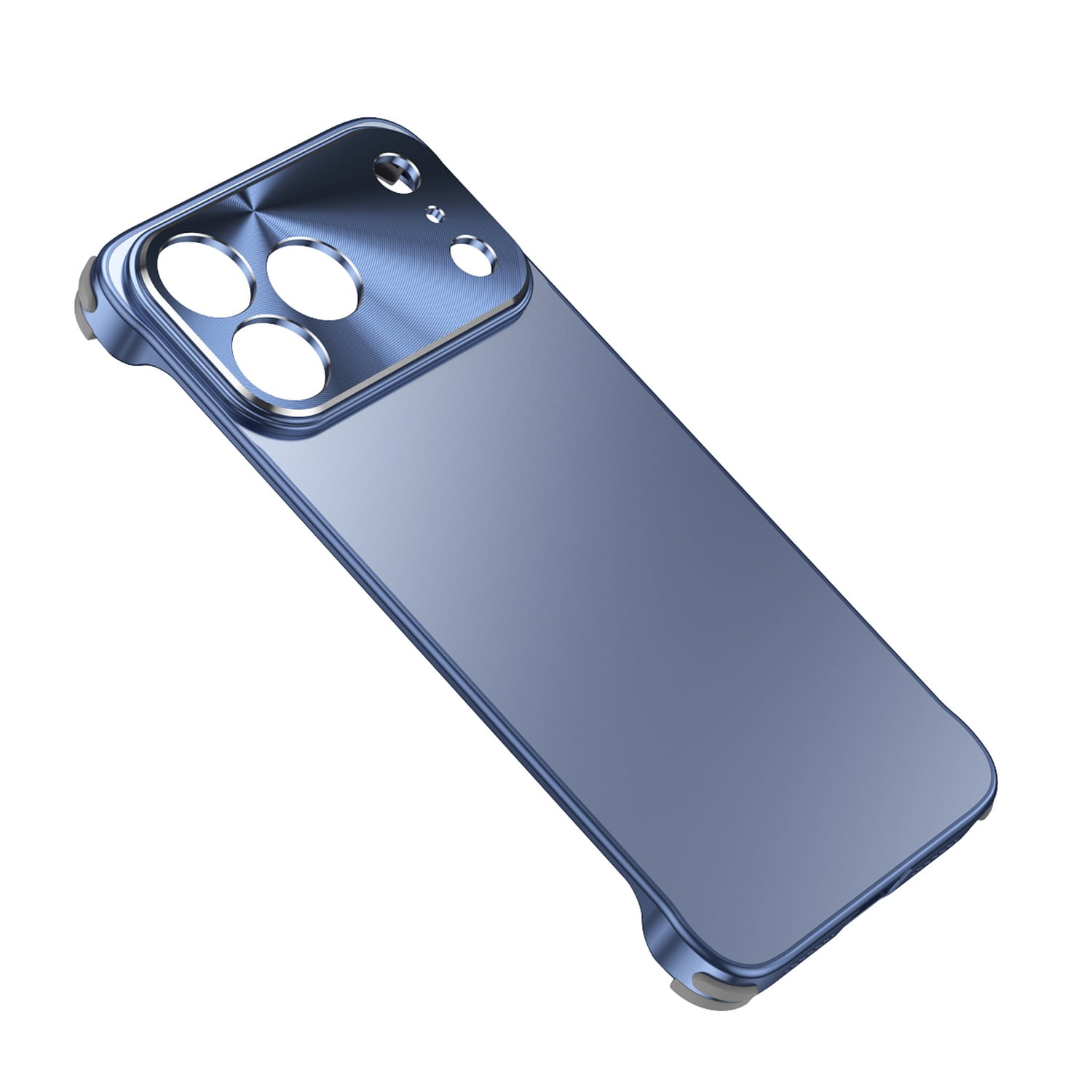 For iPhone 17 Pro Max Borderless Phone Case,Non-Slip Ultra Slim Rugged ...