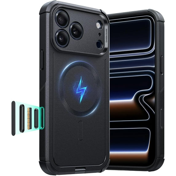 for iPhone 17 Pro Max Case, 7X Military-Grade Drop Protection, Shock ...