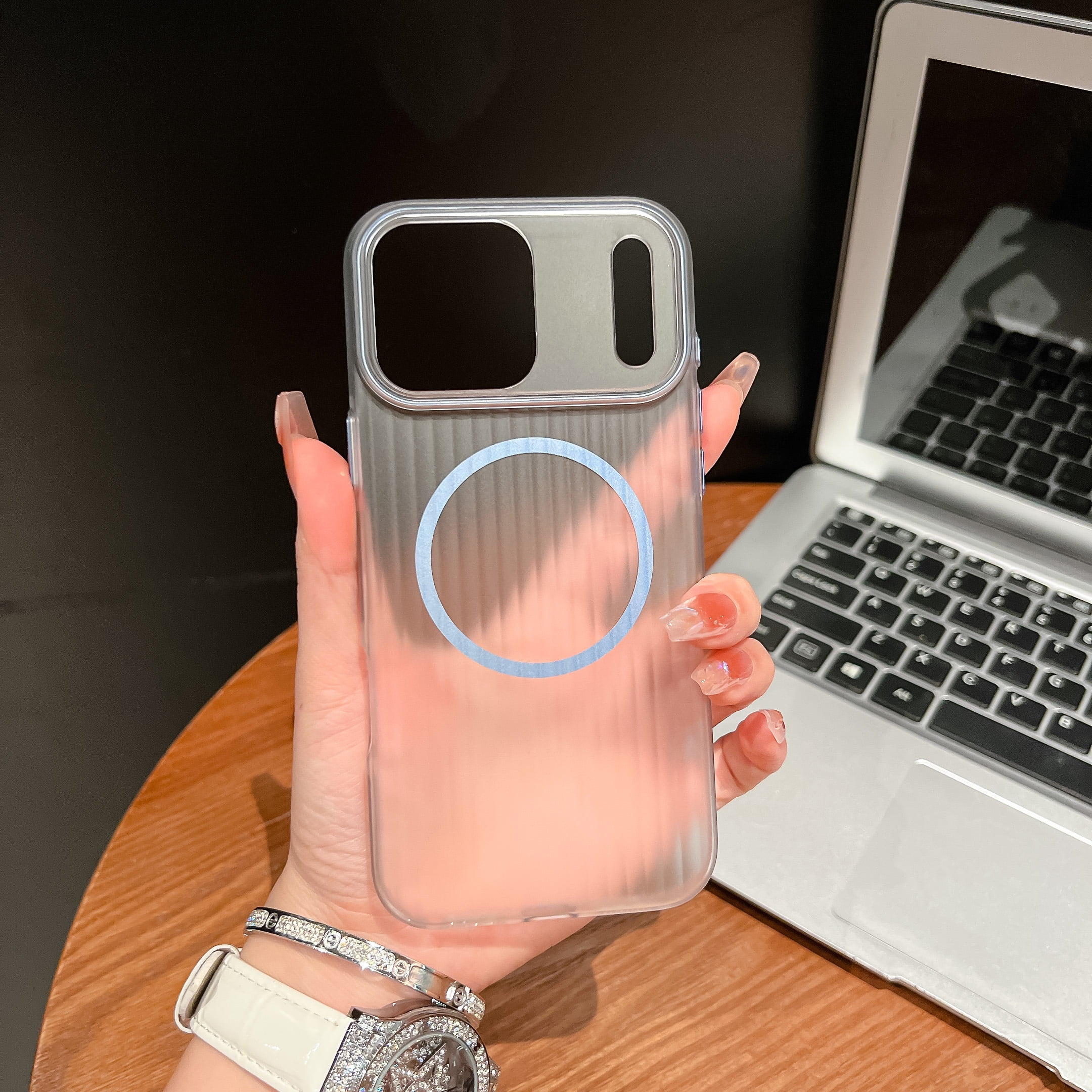 for iPhone 17 Pro Max Clear Case, Compatible with Mag-Safe, Shockproof ...