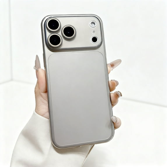 For iPhone 17 Pro Max Phone Case,Anti-fingerprinting Matte Back,With ...