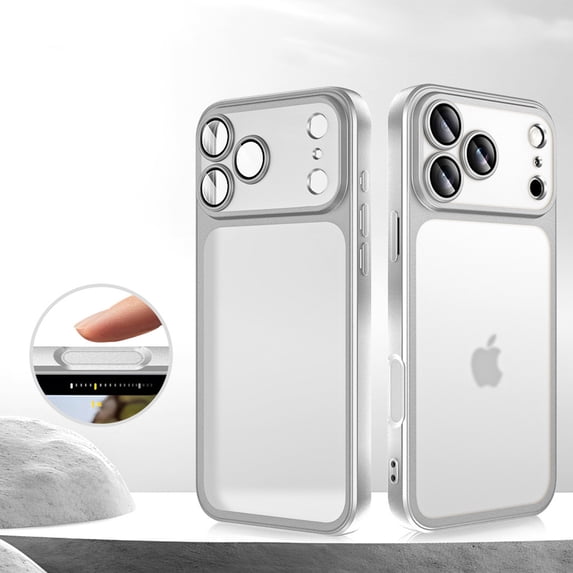 for iPhone 17 Pro Max Plating Case with Camera Lens Protector, Camera ...