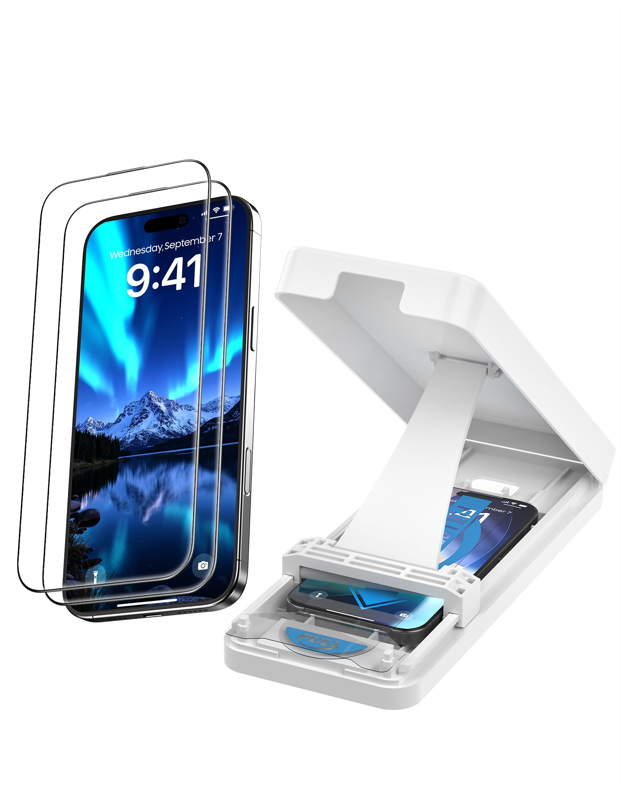 For iPhone 17 Pro Max Screen Protector,3D Hot-Bending Full Coverage [6. ...