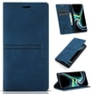 Wallet Case for iPhone 13, PU Leather Flip Folio Magnetic Closure Slim ...