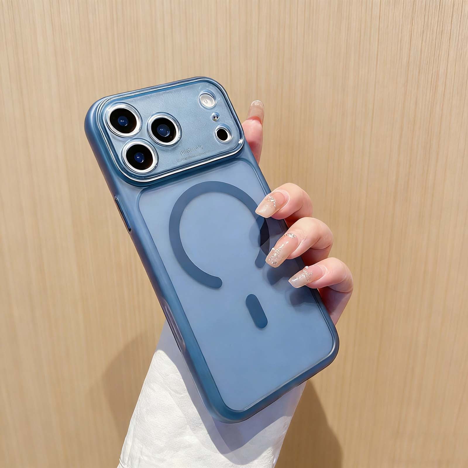 For iPhone 17 Pro Phone Case,Compatible With Wireless Charging,2-in-1 ...