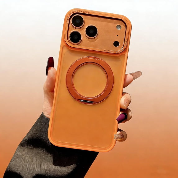 for iPhone 17 Pro Ring Stand Case, Military Grade Drop Protection ...