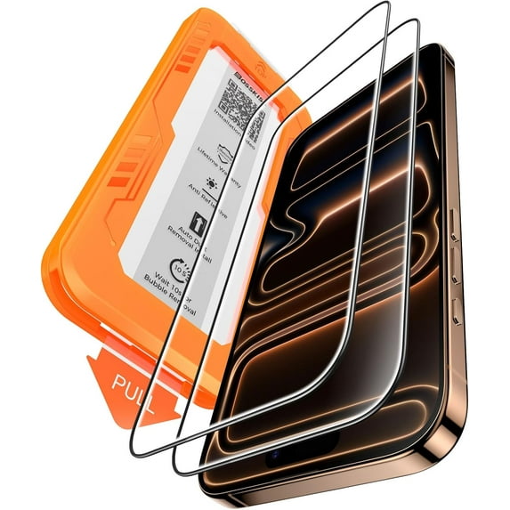 for iPhone 17 Pro Screen Protector 6.3 inch, [TOP 9H+ Hardness ...