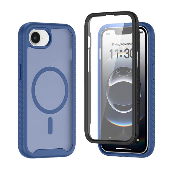 For iPhone 17e Case / iPhone 16e Case, 360° Rugged Protective Shell ...
