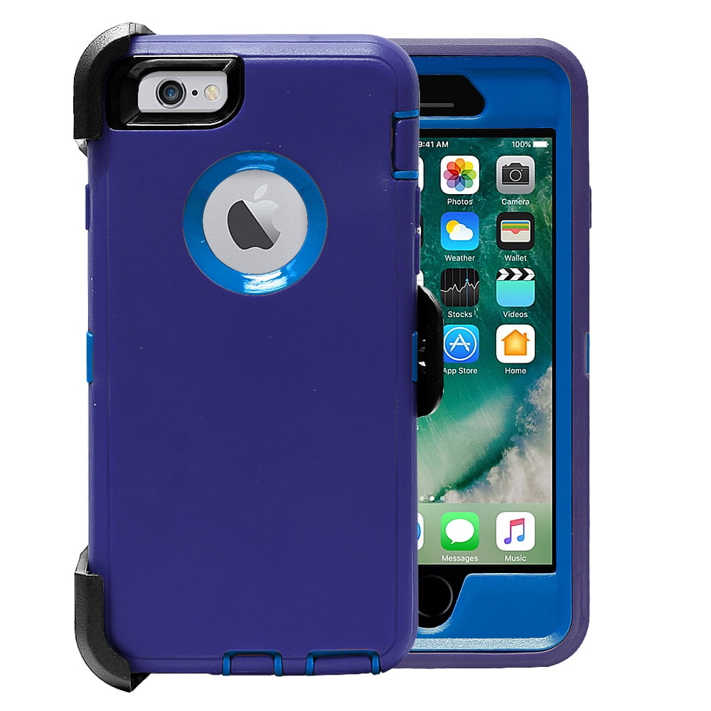 iPhone 6 Case, [Full body] [Heavy Duty Protection] Shock Reduction ...