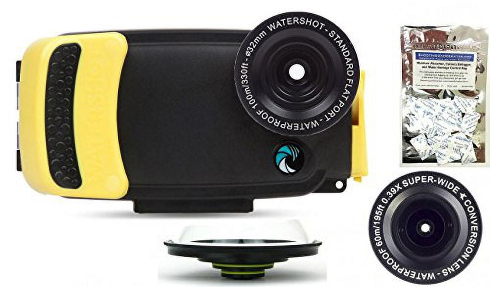 iPhone 6 Underwater Case Kit Watershot w/ Superdome & Freebie - Walmart.com