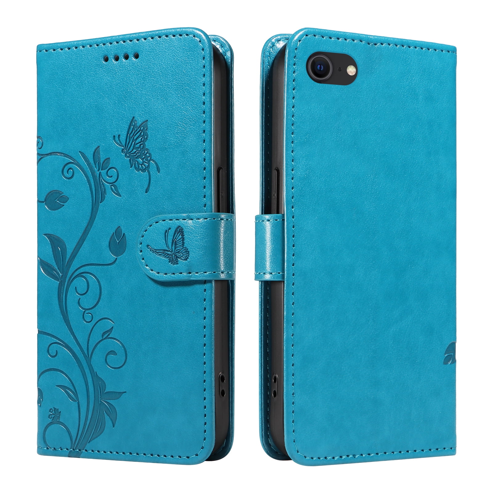 iPhone 7 8 Case Wallet with Cards Holder, iPhone SE 2022/2020 Case 2nd ...