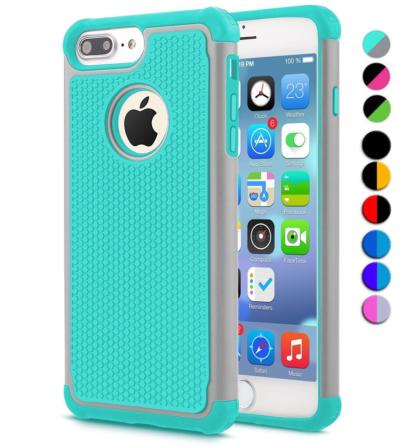 iPhone 7 Case, Takfox 4.7" iPhone 8 Sturdy Case[Tmajor] Shock Absorbing ...