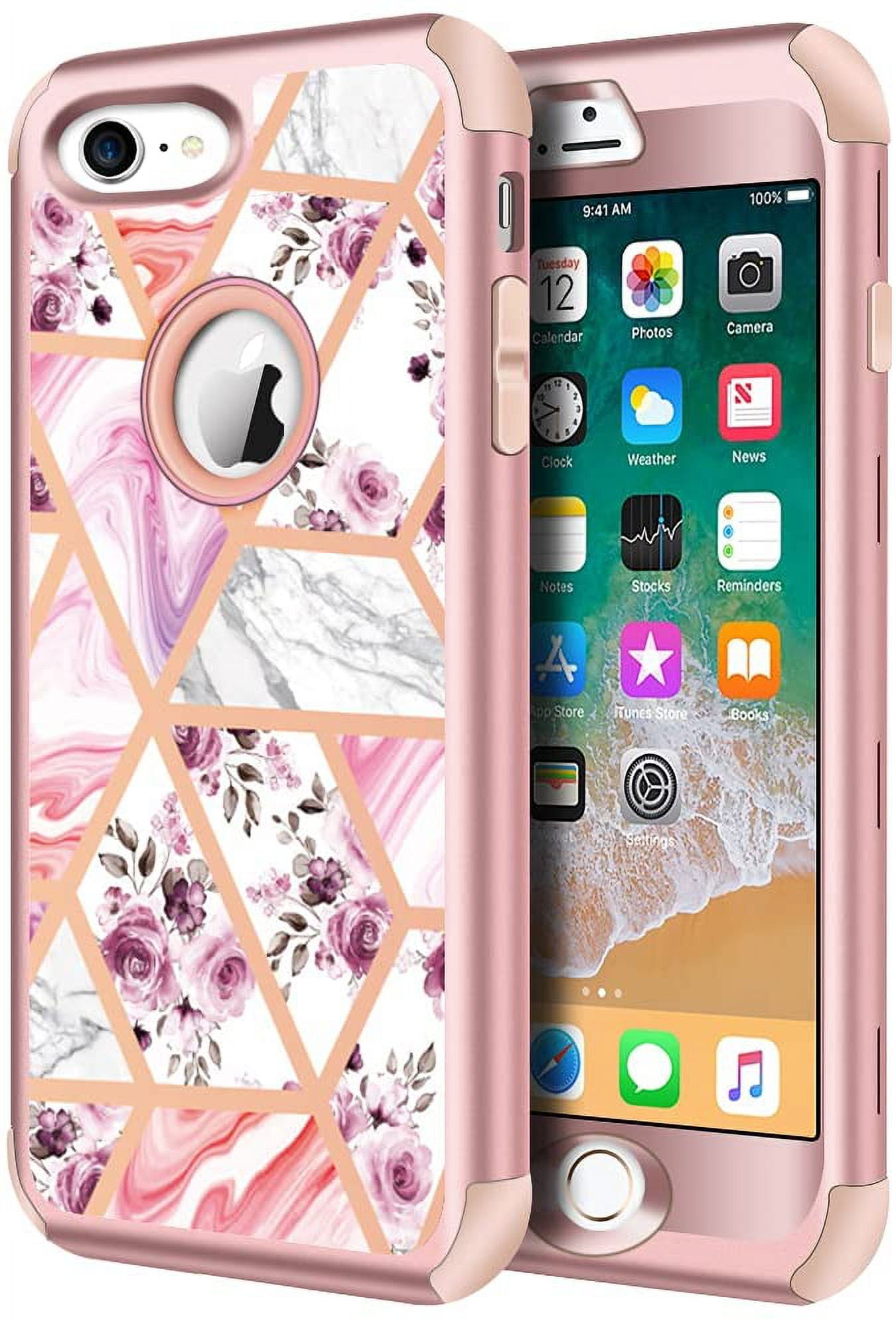 iPhone 8/7 Case, Full-Body Defender with Glitter Sparkle, Hybrid ...