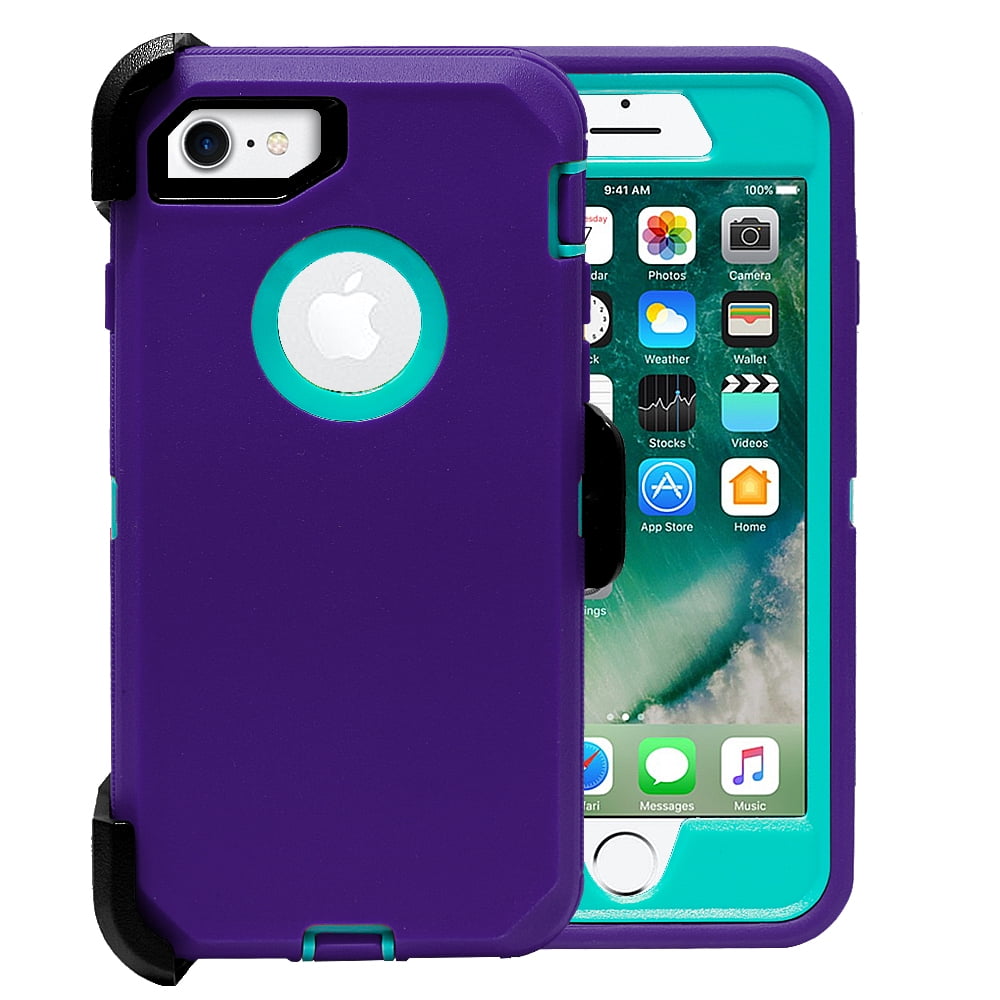 iPhone 8/7 Case, [Full body] [Heavy Duty Protection] Shock Reduction ...