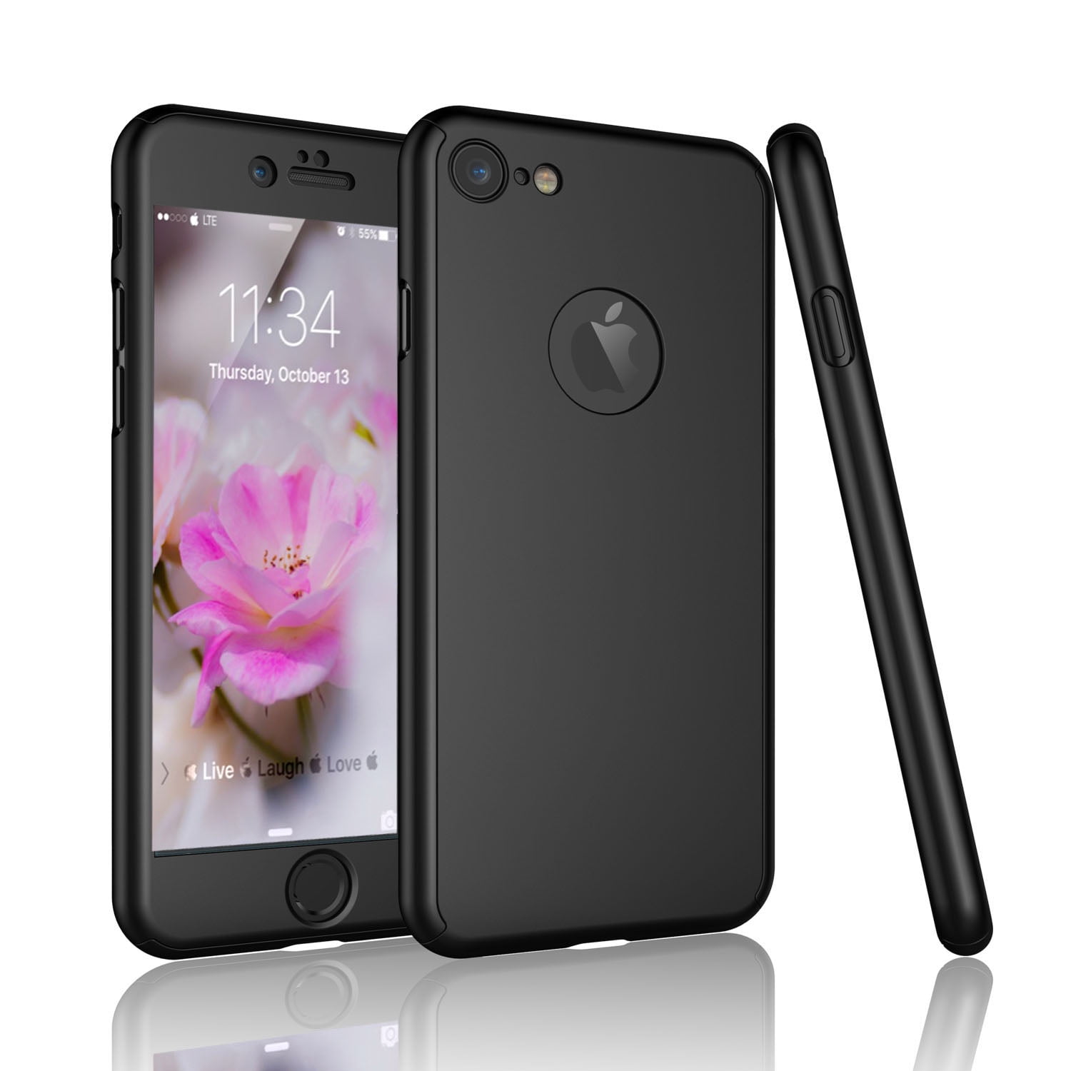 iPhone 8 Case, iPhone 7 Case, Tekcoo [T360 HY] Ultra Thin Full Body ...