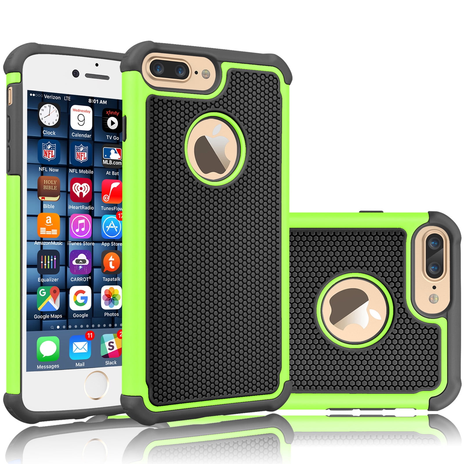 iPhone 8 Plus Case, iPhone 7 Plus Cute Case, Tekcoo [Tmajor] Shock ...