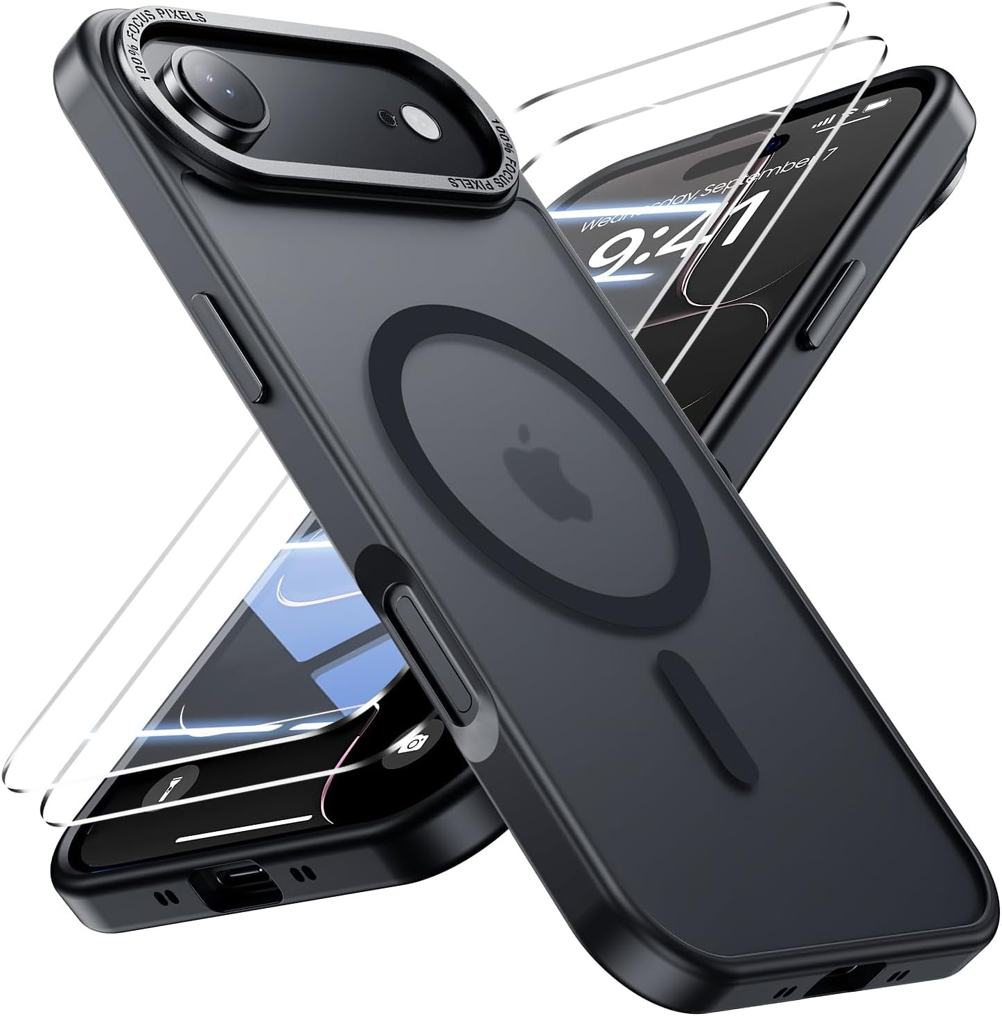 for iPhone Air Case with 2X Screen Protectors [Compatible with MagSafe ...