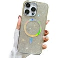 for iPhone Case,[Compatible with MagSafe] Glitter Crystal Diamend ...