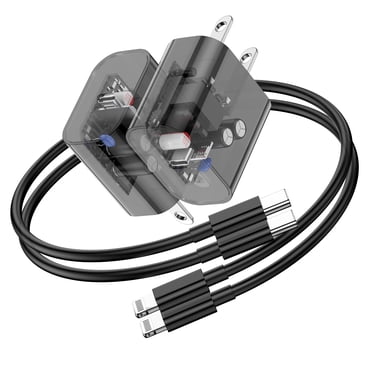 20W USB-C Wall Charger Block with PD Fast Charging Capability, Type C ...