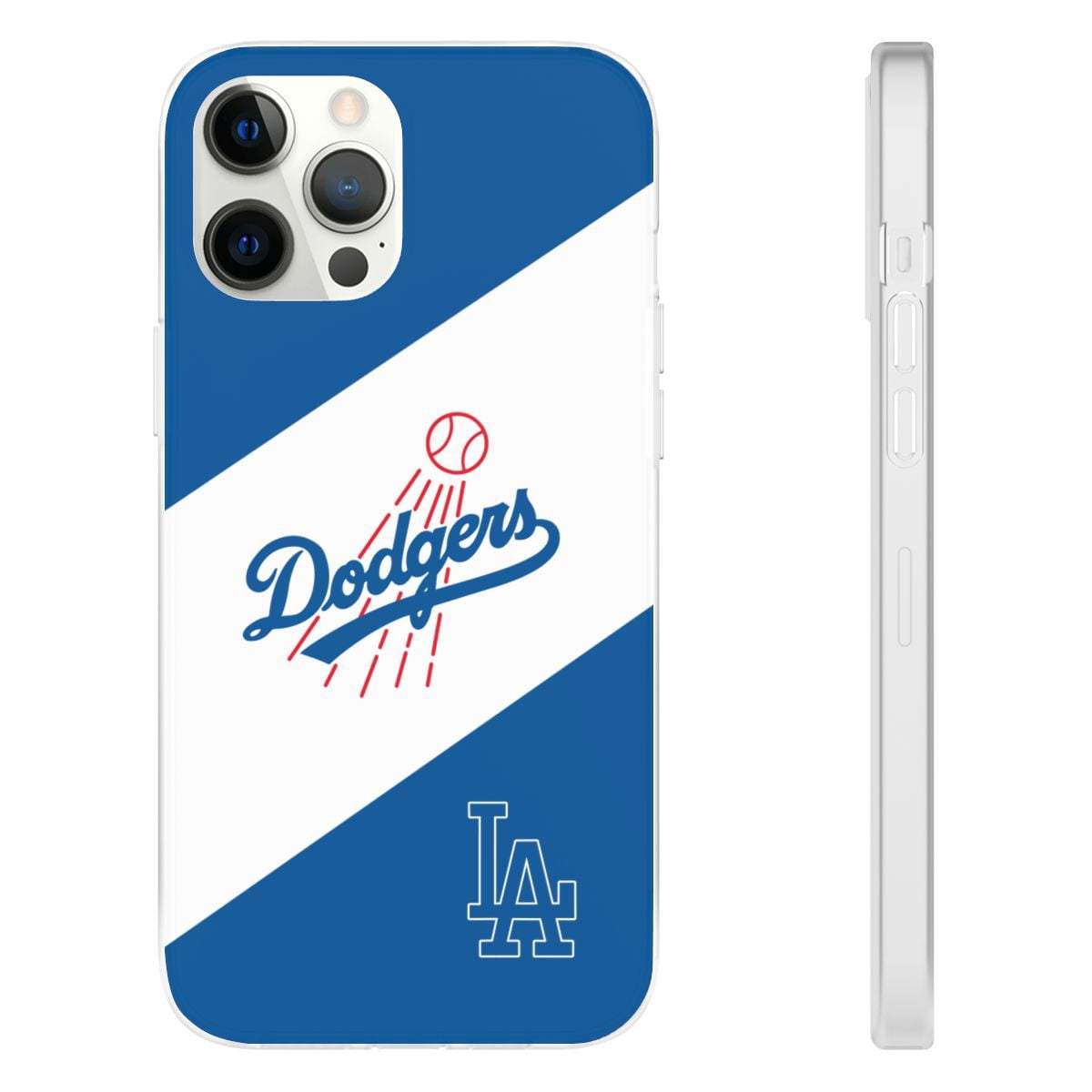 iPhone Flexible Case Dodgers Logo Los Angeles American Baseball Sports ...