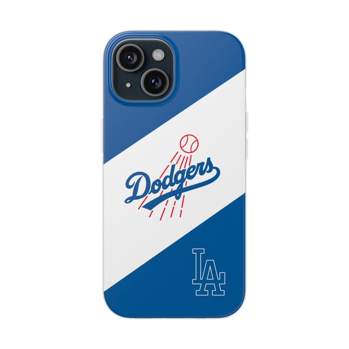 iPhone Flexible Case Dodgers Logo Los Angeles American Baseball Sports ...