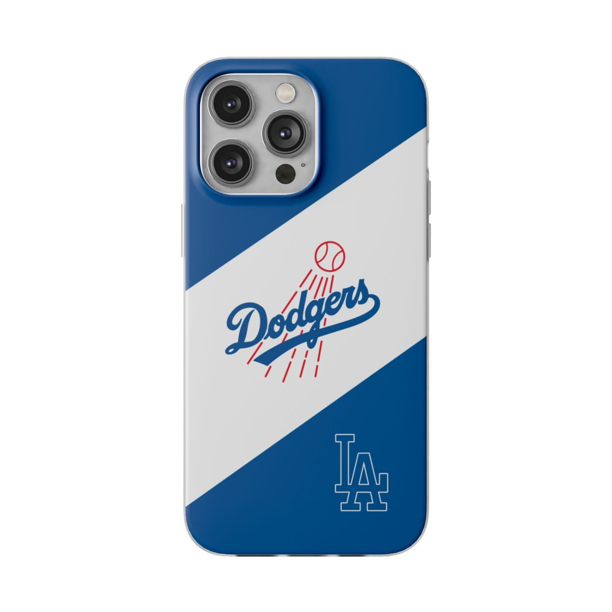 iPhone Flexible Case Dodgers Logo Los Angeles American Baseball Sports ...