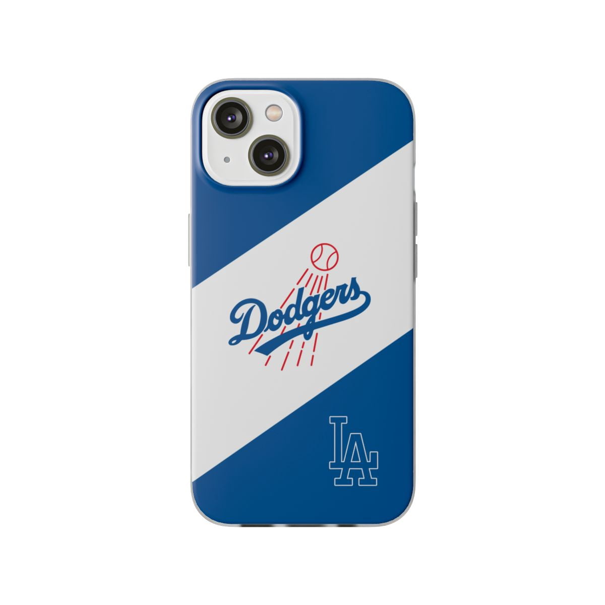 iPhone Flexible Case Dodgers Logo Los Angeles American Baseball Sports ...