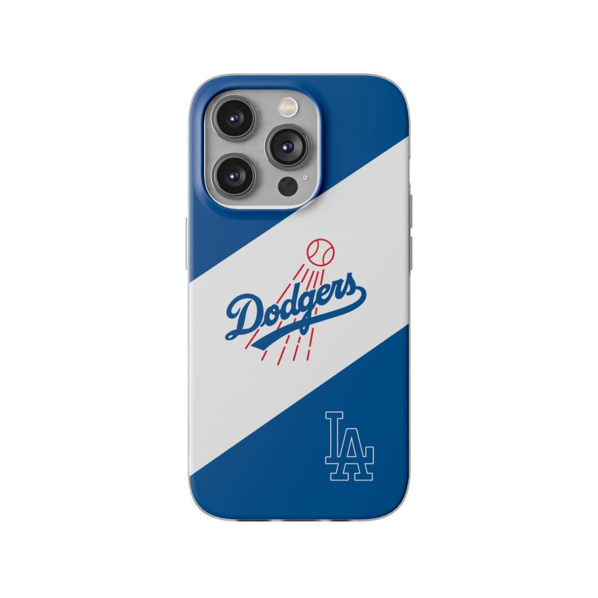 iPhone Flexible Case Dodgers Logo Los Angeles American Baseball Sports ...