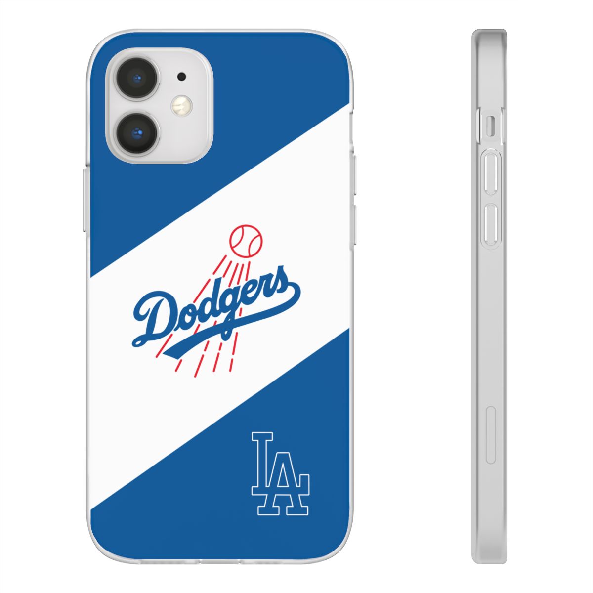 iPhone Flexible Case Dodgers Logo Los Angeles American Baseball Sports ...