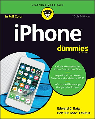 Pre-Owned iPhone for Dummies (Paperback) 1119283132 9781119283133 ...