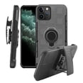 iPhone HSCIP11P-CUBE-GY Cube Rugged Belt Clip Holster Combo Case with ...