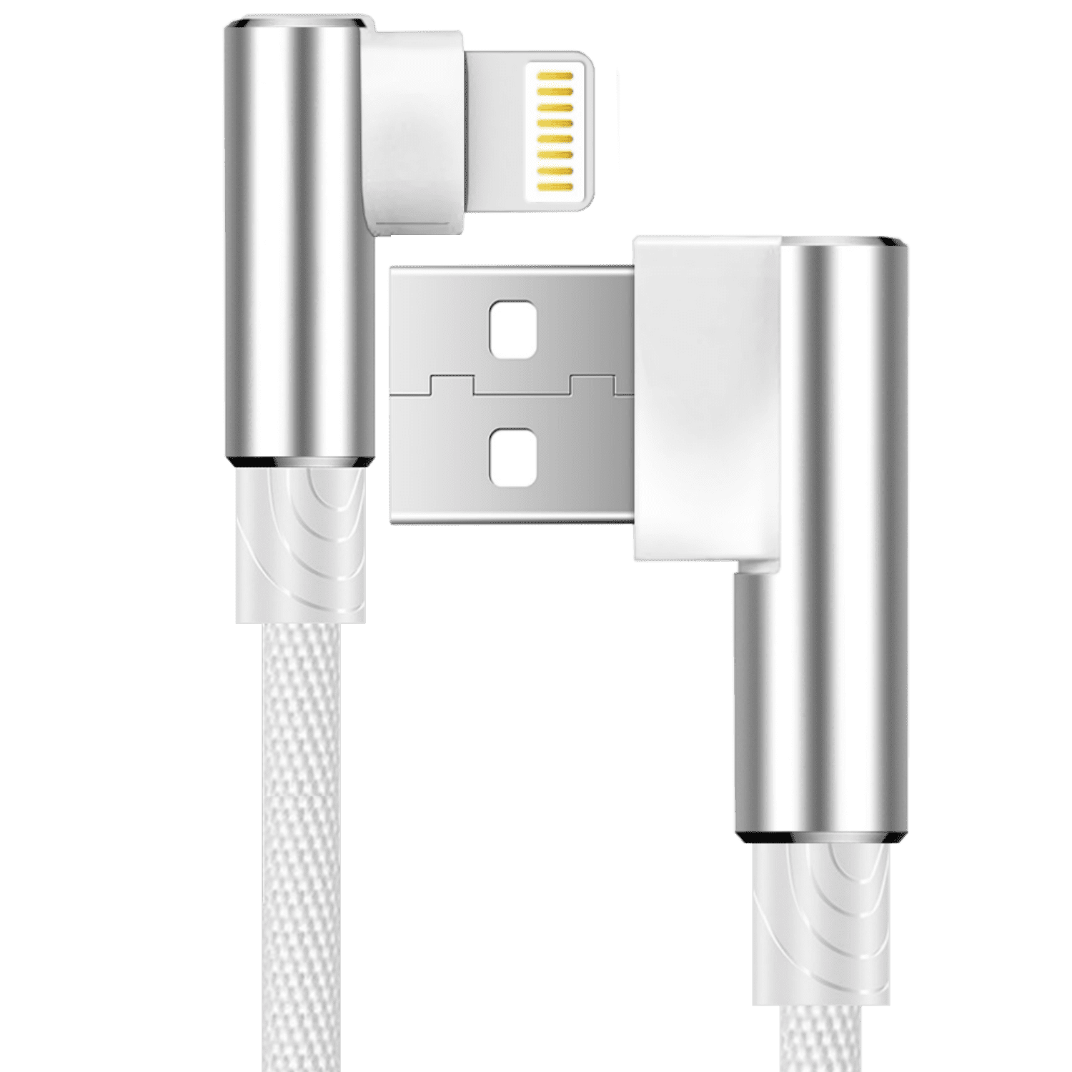 iPhone Lightning Charger, Ironten 3 Pack 6 Ft Silver Apple MFi ...