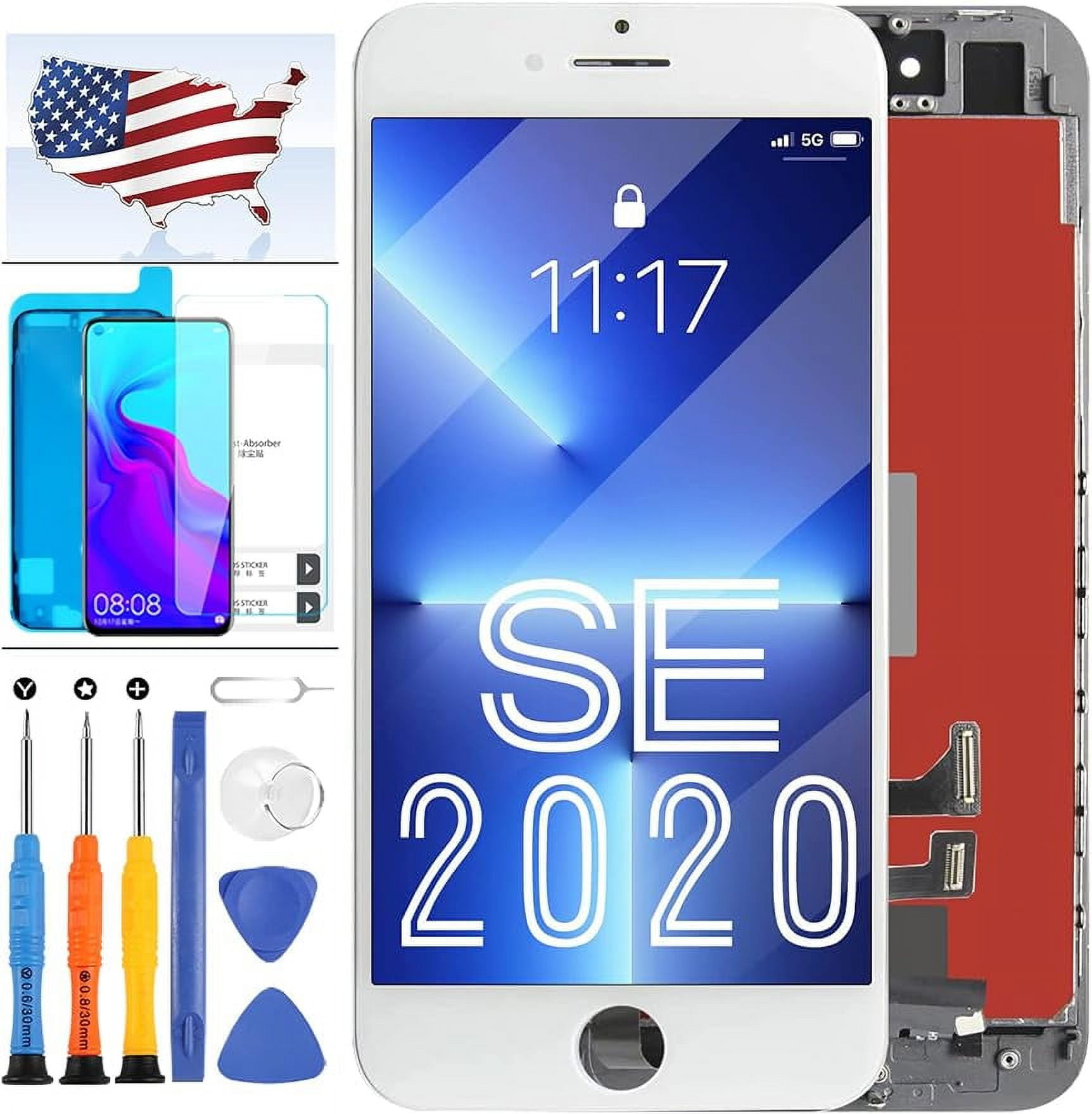 for iPhone SE 2020 Screen Replacement for iPhone SE2 LCD Touch SE 2nd ...