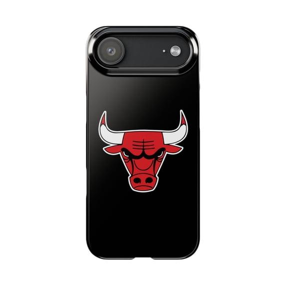 iPhone Slim Case - Black Red Bulls Inspired Design Basketball Classic ...