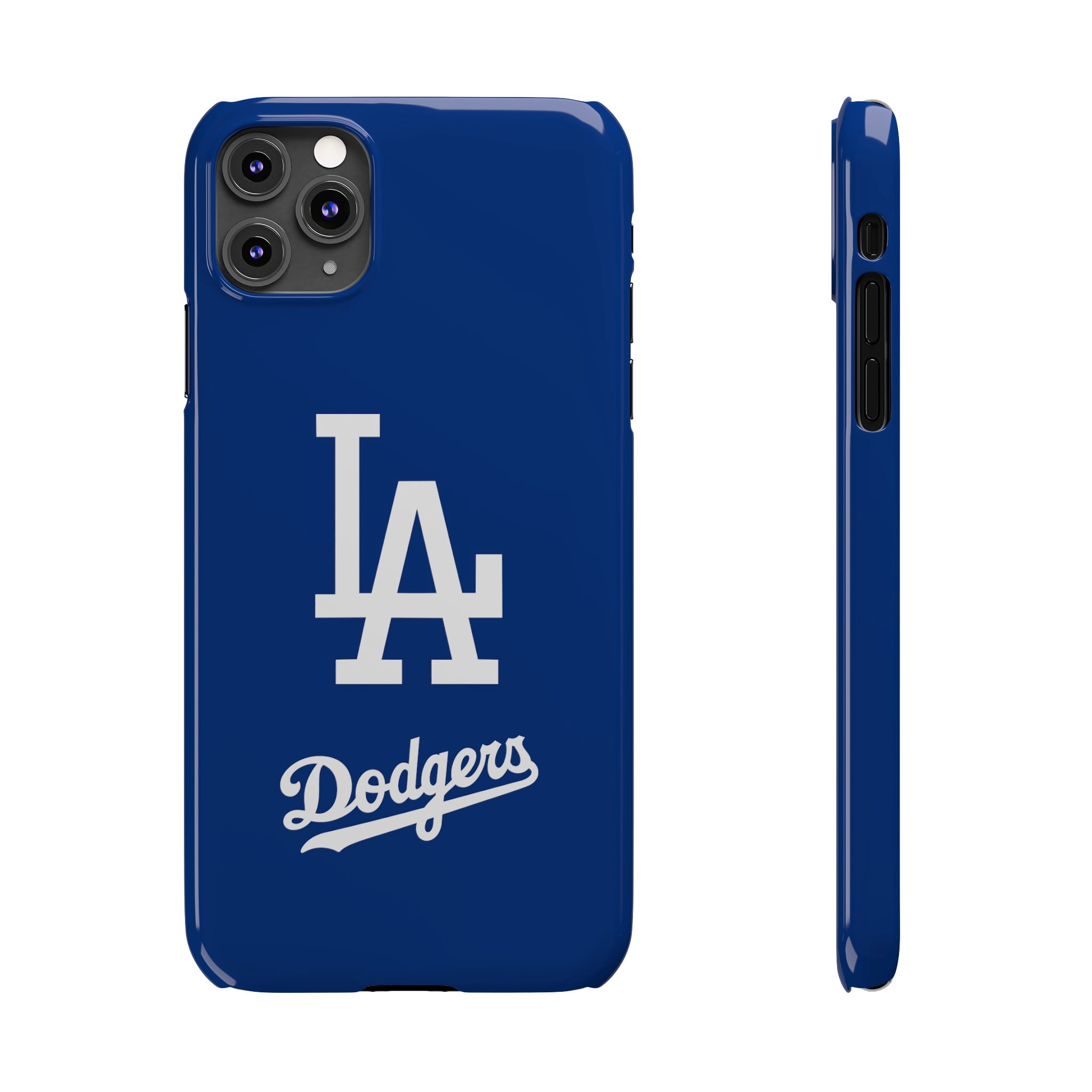 iPhone Slim Case Dodgers Logo Los Angeles American Baseball Blue ...