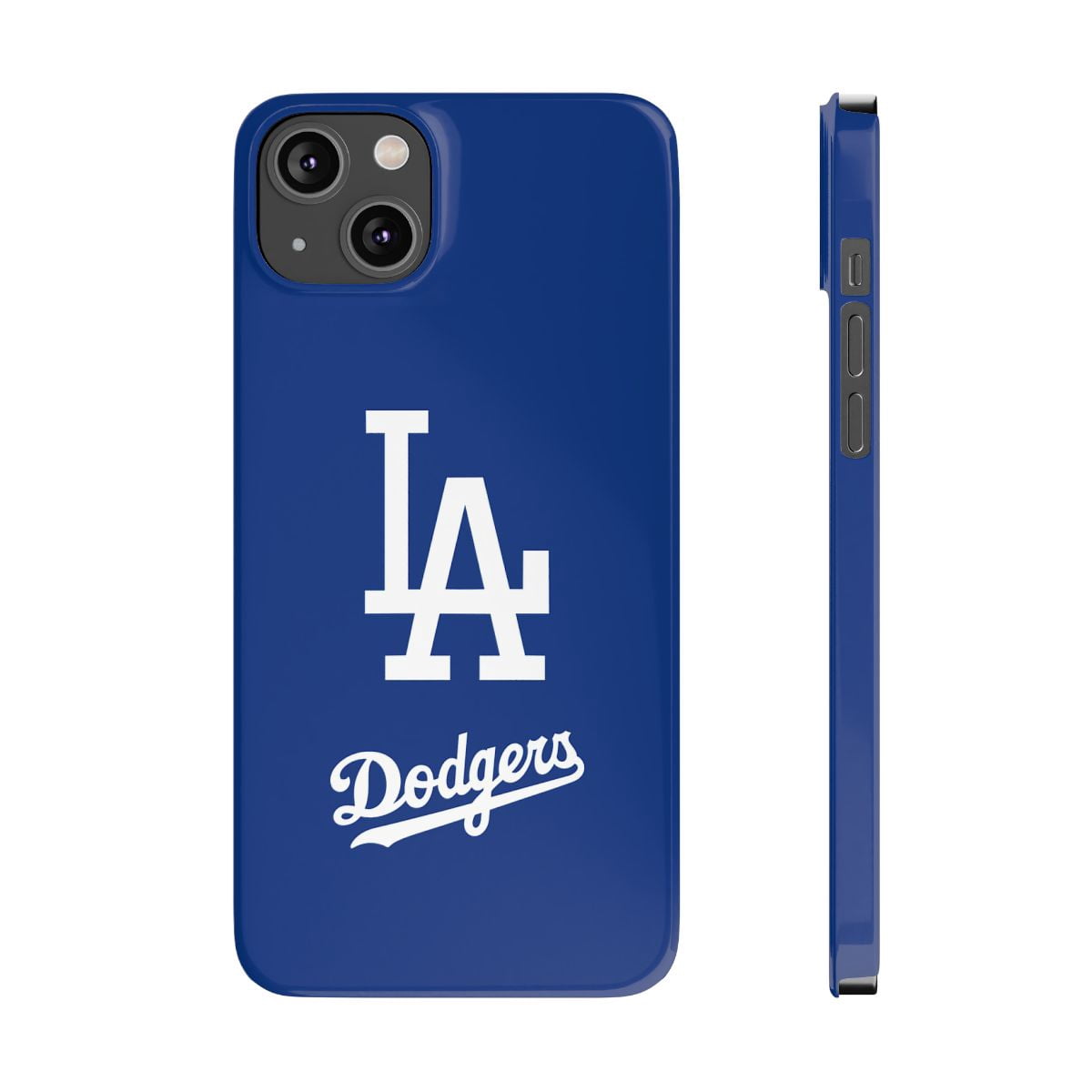 iPhone Slim Case Dodgers Logo Los Angeles American Baseball Blue ...