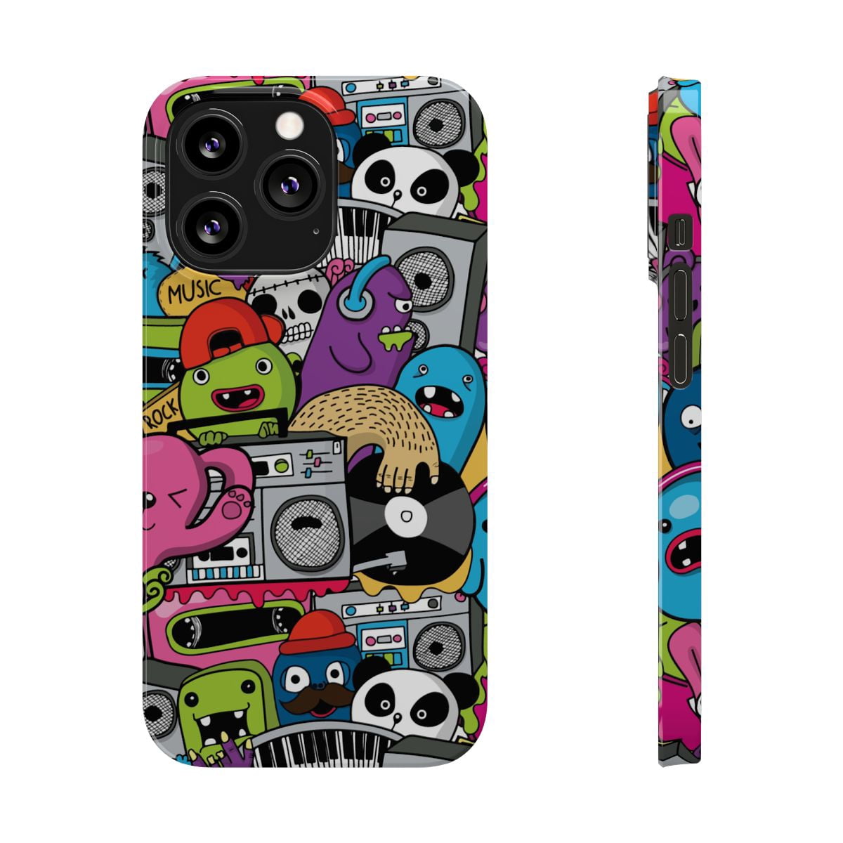 iPhone Slim Case - Domo Monsters Cute Cartoon Panda Cartoon Japanese ...