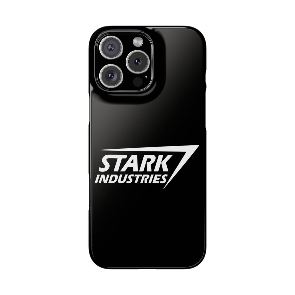 iPhone Slim Case Stark Industries "Iron" Man Superhero Black Logo Gift ...