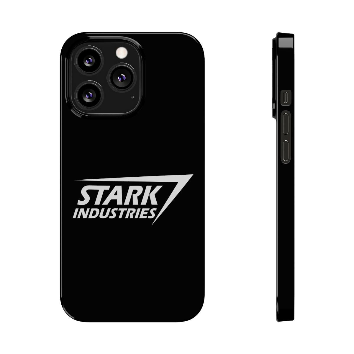 iPhone Slim Case Stark Industries "Iron" Man Superhero Black Logo Gift - iPhone 13 Pro - Walmart.com