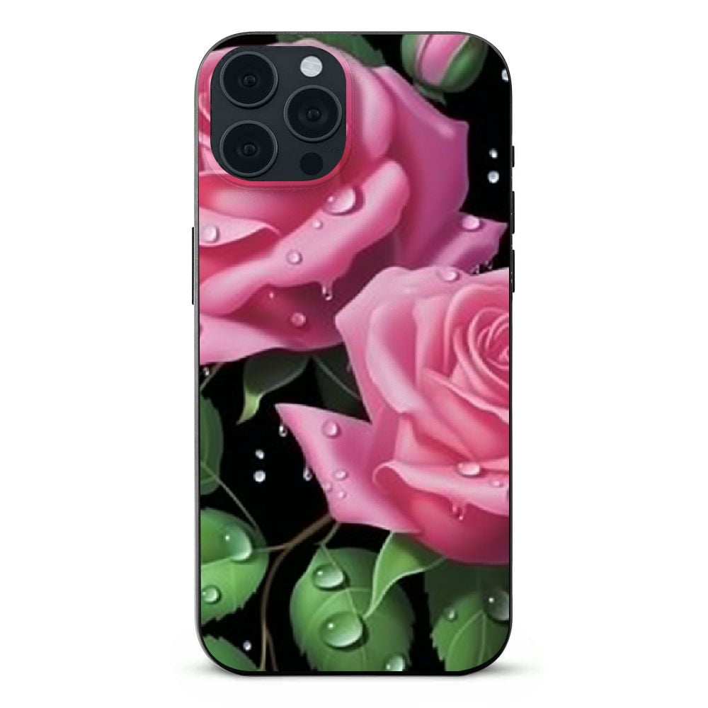 iPhone The Beauty Flowers, Beautiful Pink Roses Bouquet Case - Walmart.com