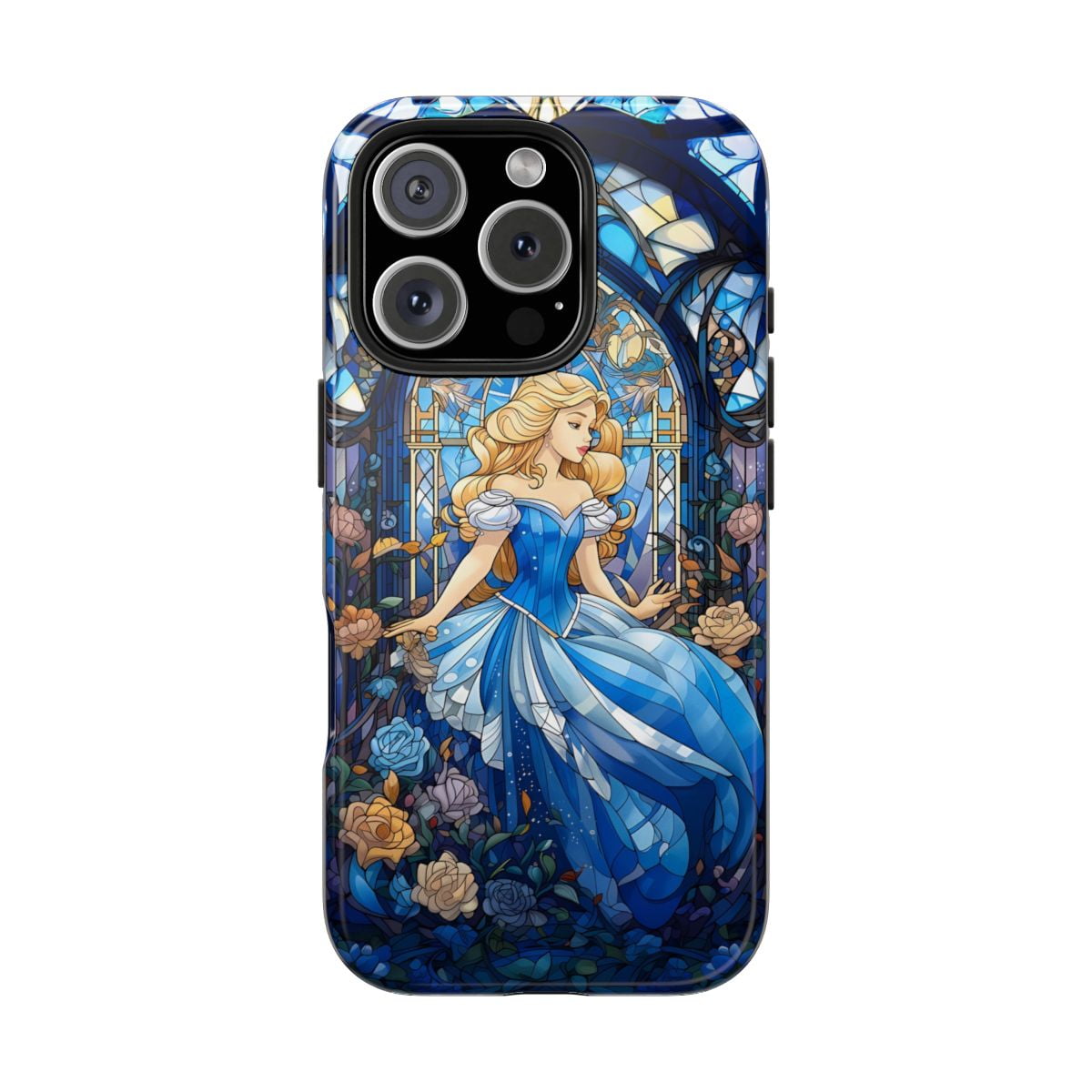 iPhone Tough Case - Cinderella Fairy Tale Story Fantasy Stained Glass ...