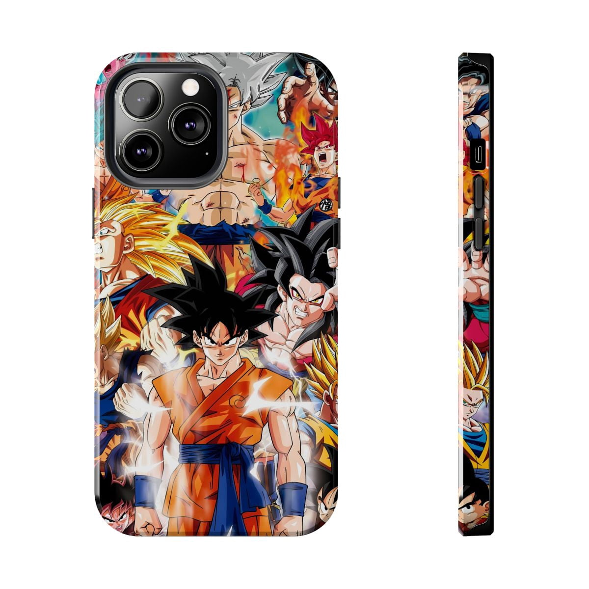 iPhone Tough Case - Dragon Ball Goku Character Anime Versions Super ...