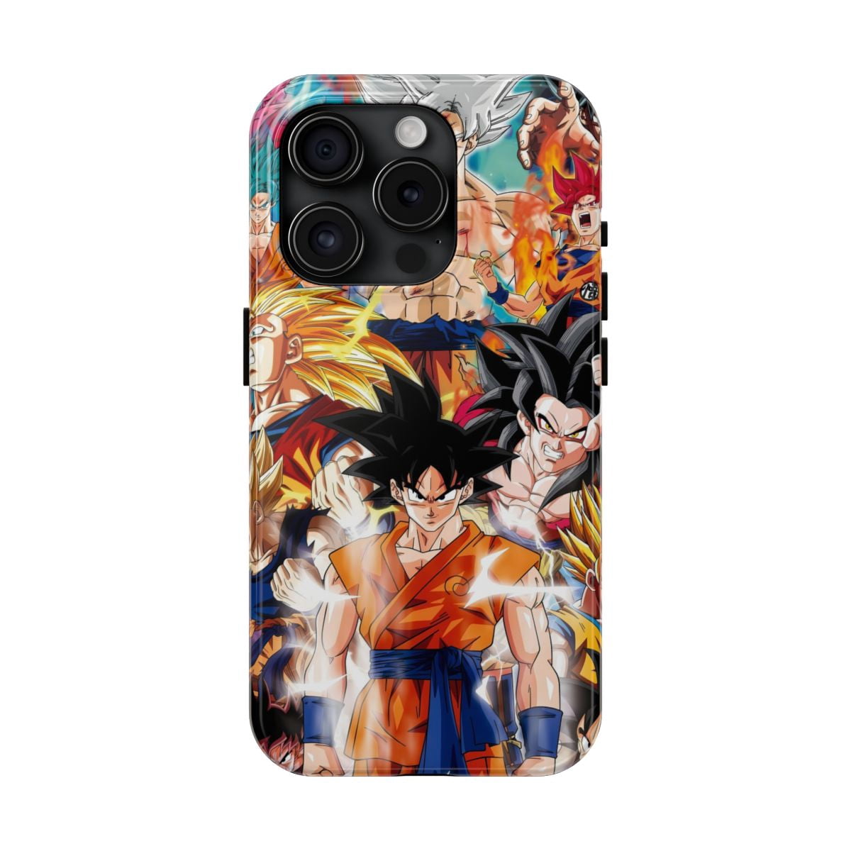 iPhone Tough Case - Dragon Ball Goku Character Anime Versions Super ...