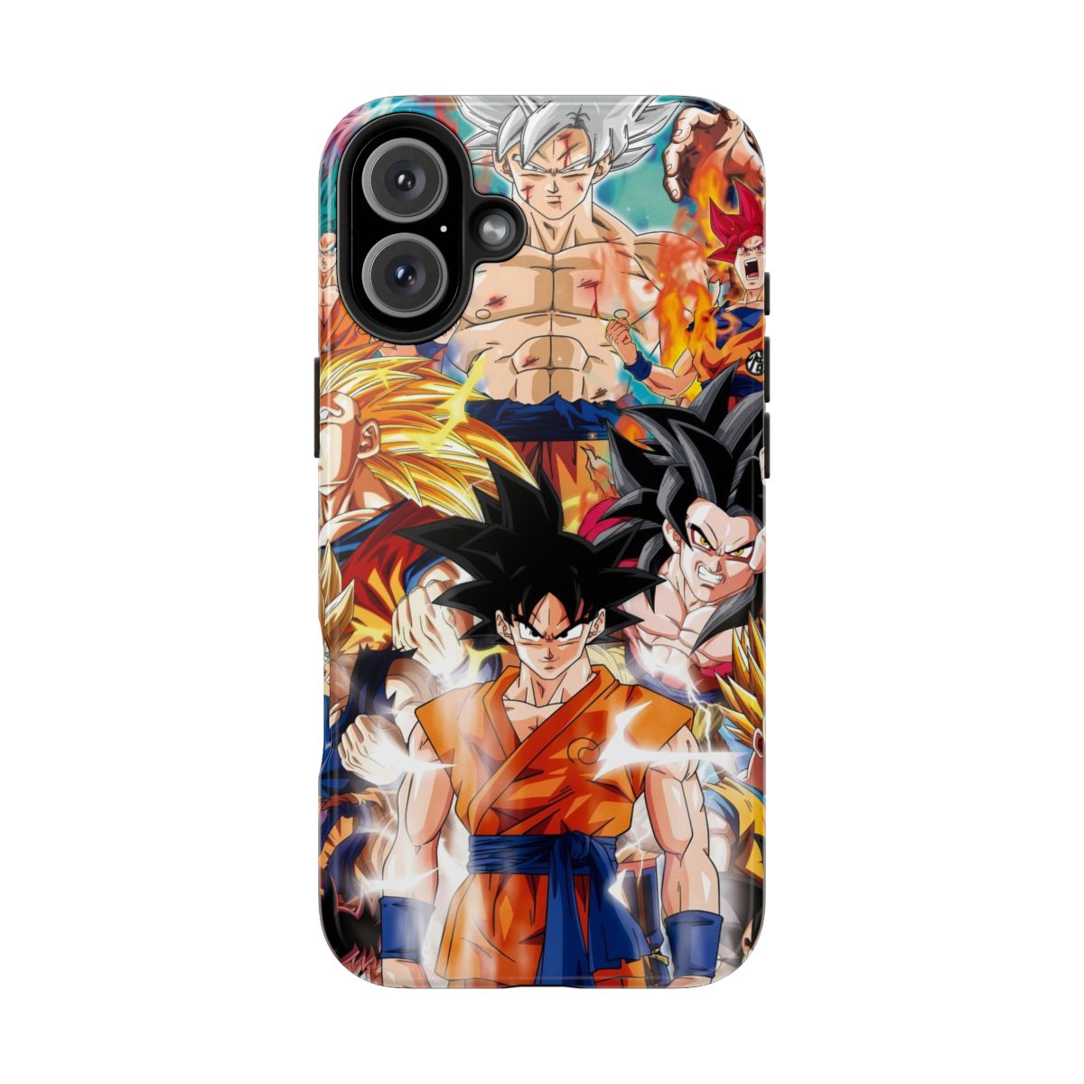 iPhone Tough Case - Dragon Ball Goku Character Anime Versions Super ...