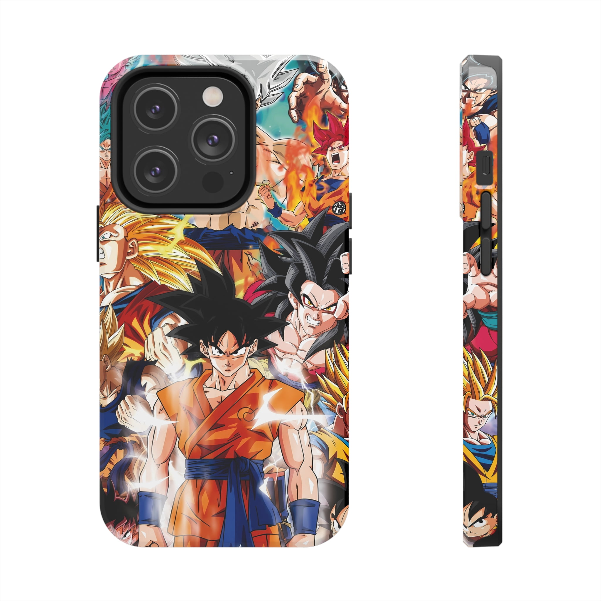 iPhone Tough Case - Dragon Ball Goku Character Anime Versions Super ...