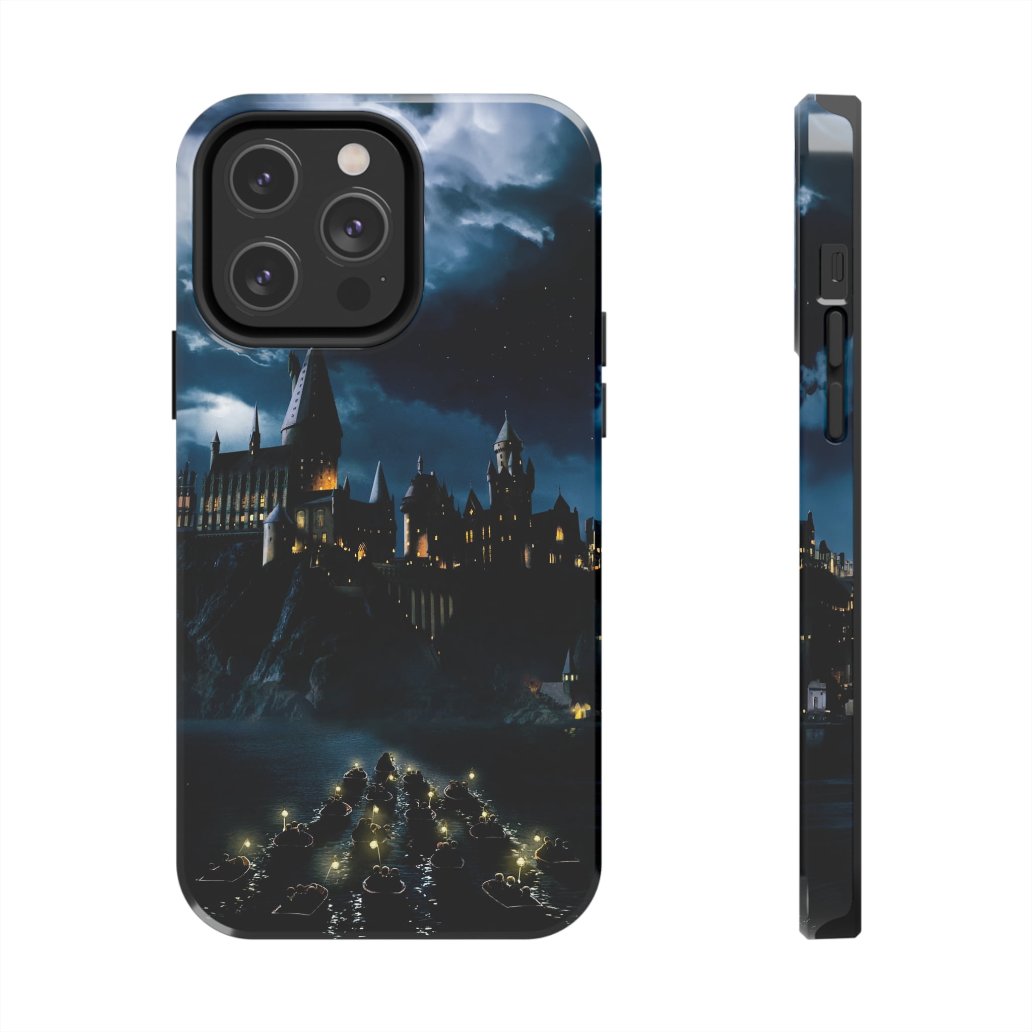 iPhone Tough Case - Hogwarts Harry Potter School Castle Night Screen ...