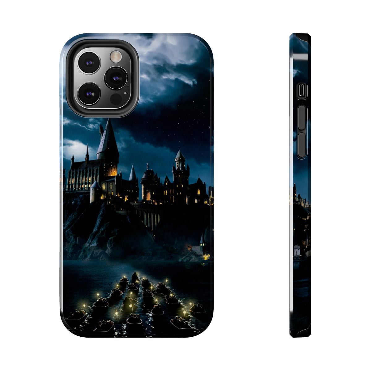 iPhone Tough Case - Hogwarts Harry Potter School Castle Night Screen ...