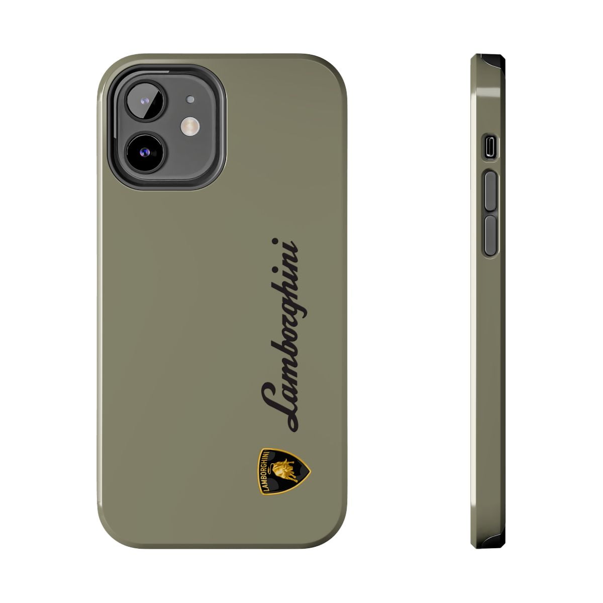 iPhone Tough Case - Lamborghini Huracan Olive Green Inspired Design ...