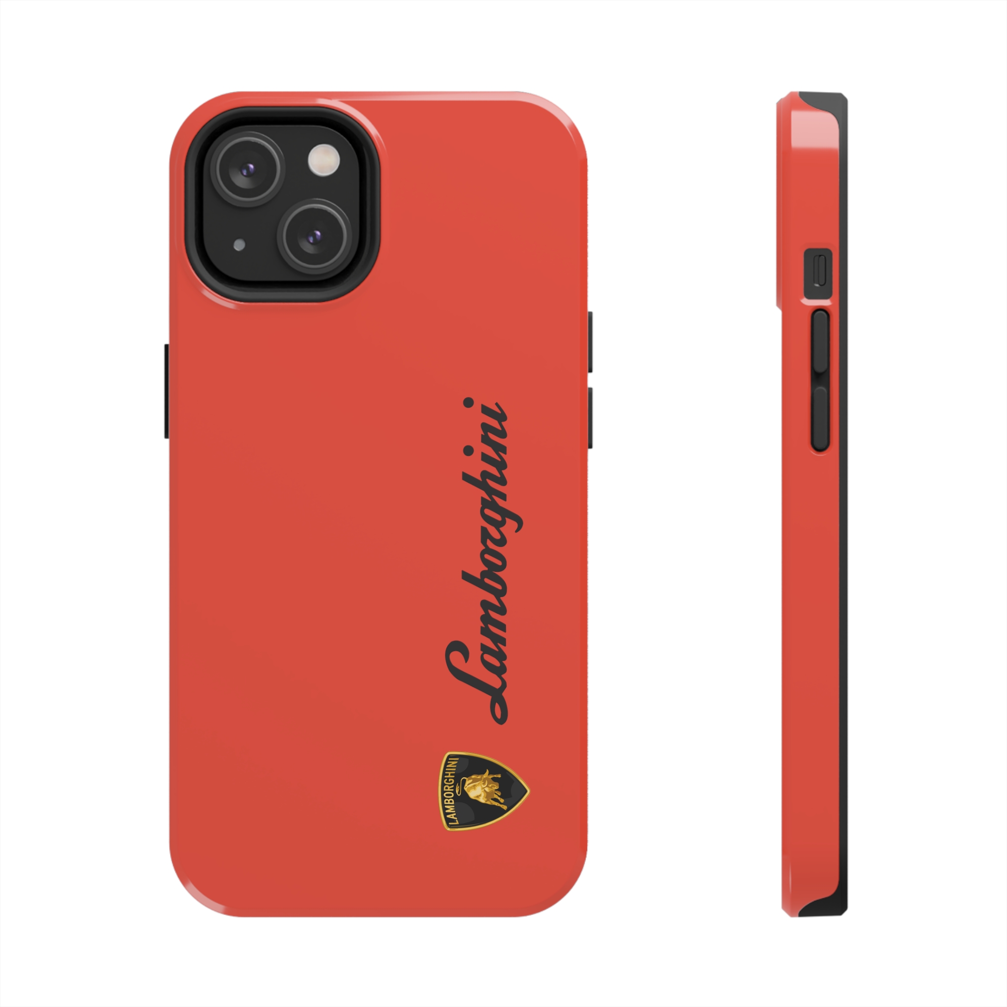 iPhone Tough Case - Lamborghini Revuelto Orange Inspired Design Exotic ...
