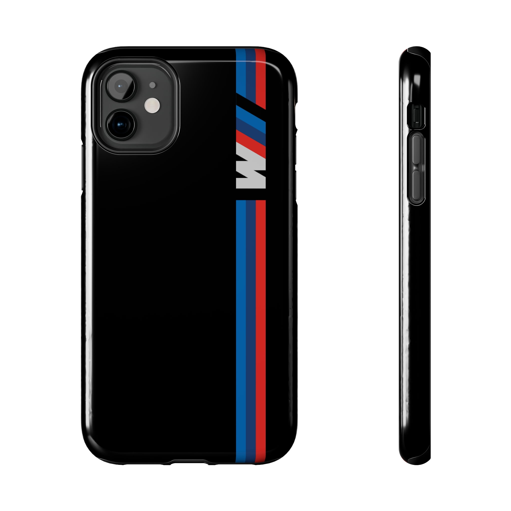 iPhone Tough Case - M Performance TriColor Stripe Design BMW Racing Car ...