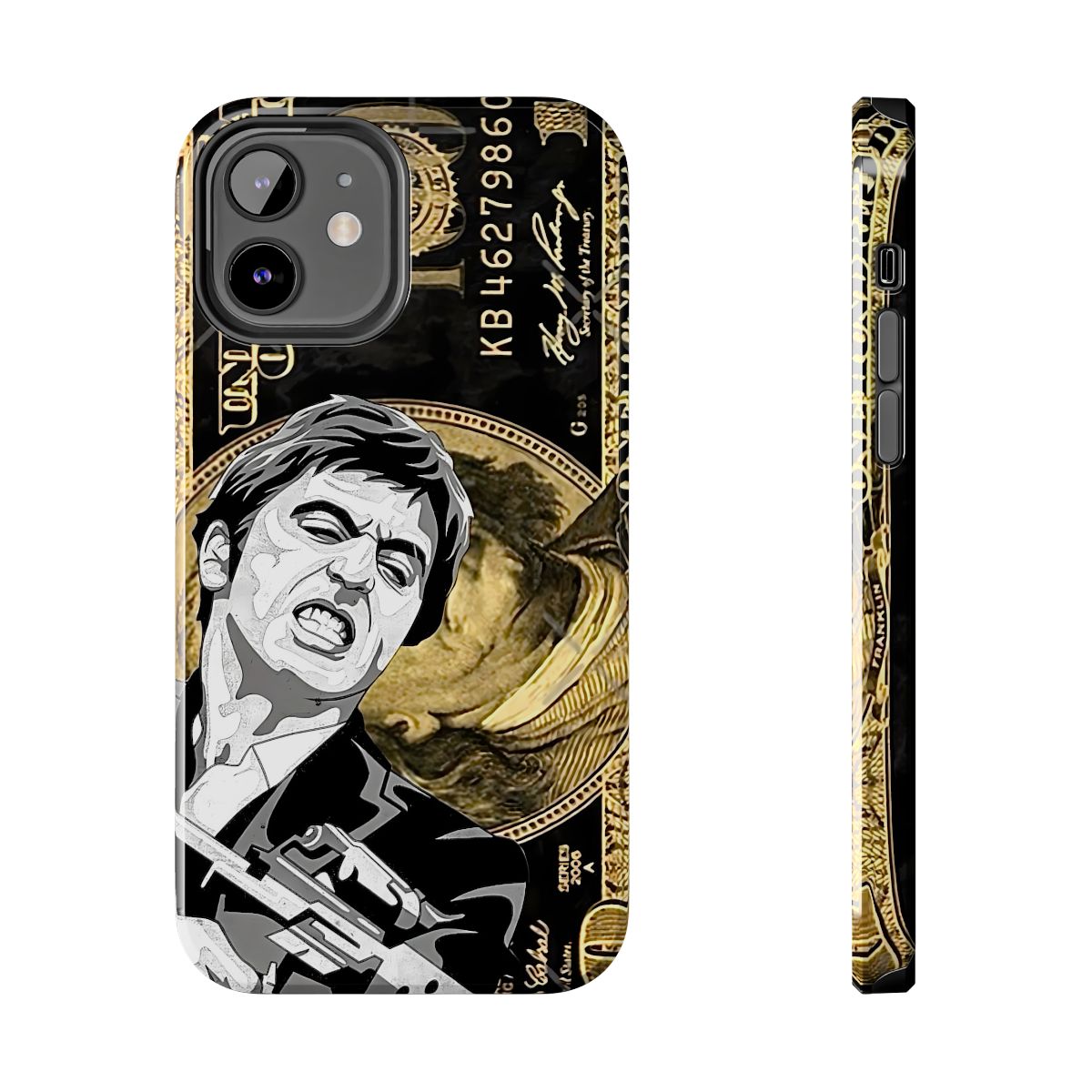 iPhone Tough Case Scarface Dollar Gold Gangster Retro Vintage Crime ...
